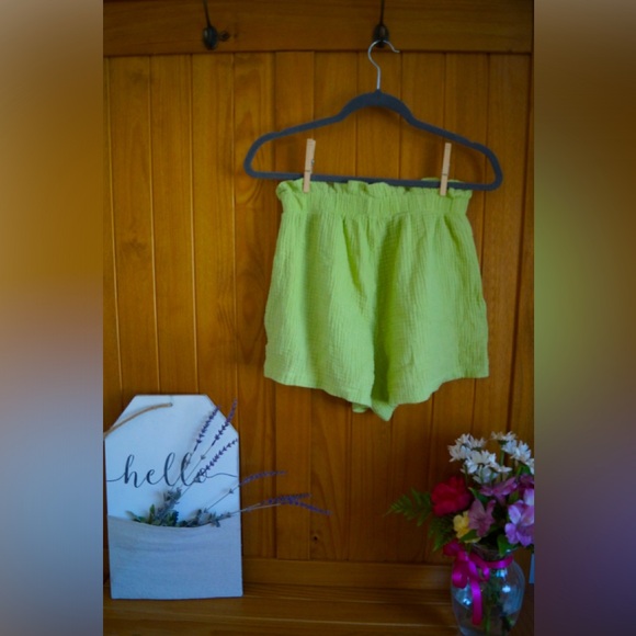 Lush | Shorts | Ellery Linen Paper Bag Lush Shorts | Poshmark